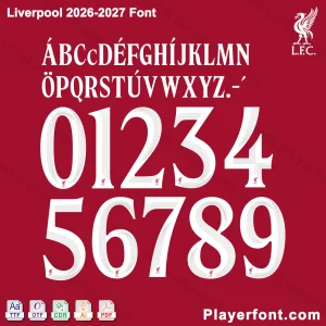 PlayerFont | World Cup 2026 Fonts & Soccer Jersey Vector Assets